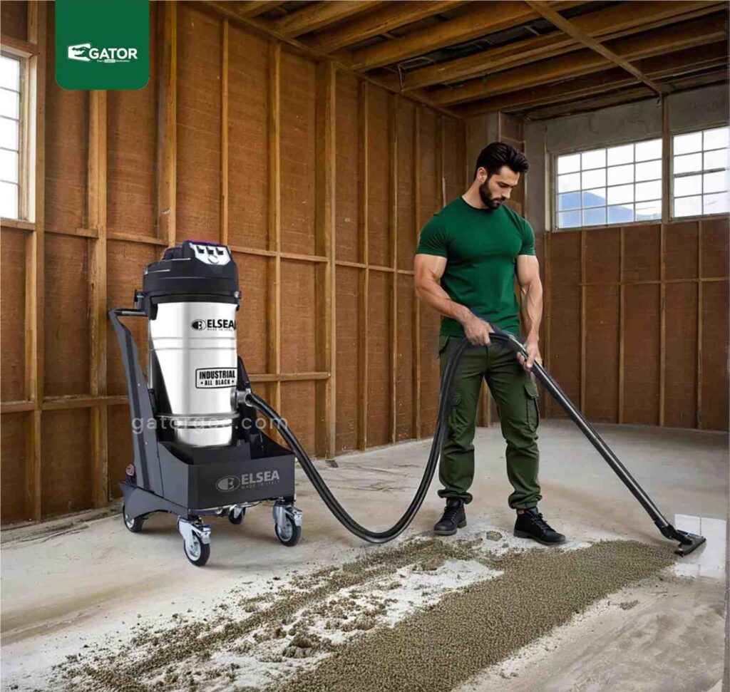 Heavy Duty Industrial Vacuum Cleaning Machine 80 Liter | Single-Phase ...