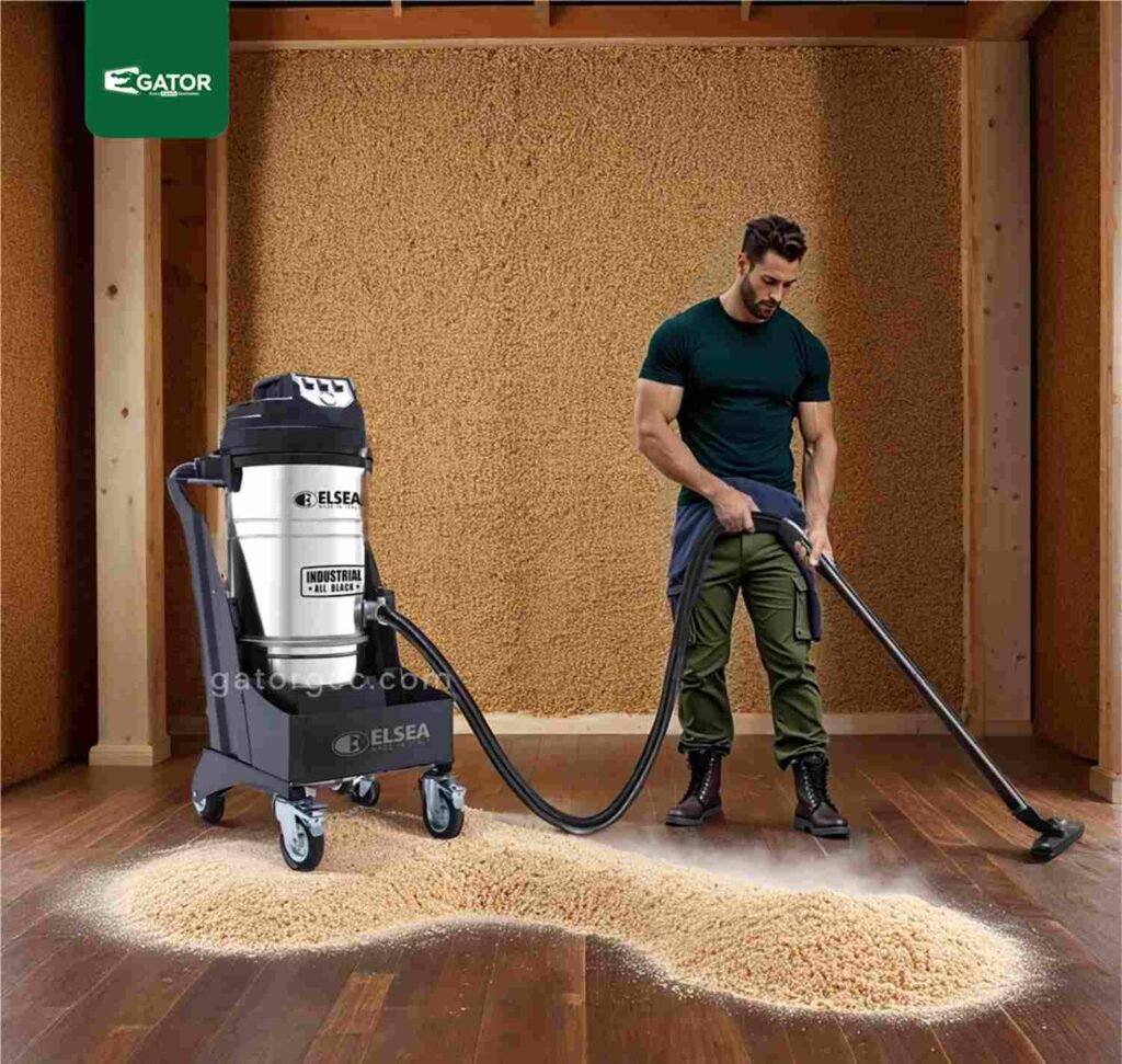 Heavy Duty Industrial Vacuum Cleaning Machine 80 Liter | Single-Phase ...